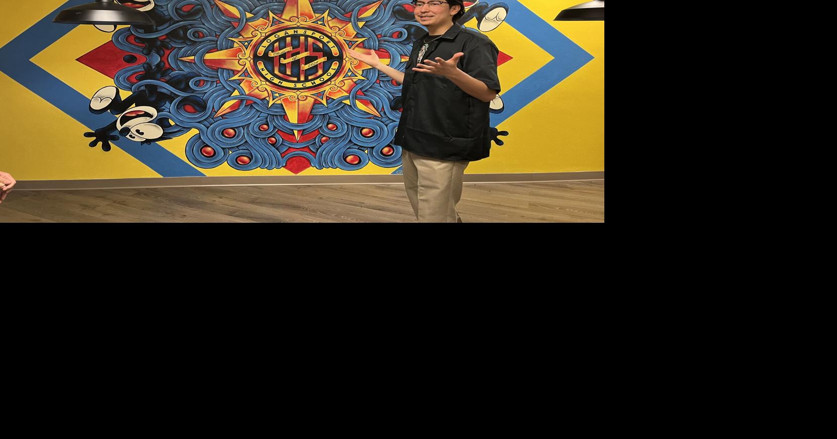 Logansport artist Adrian Gazcon draws on Mexican heritage for colorful ...