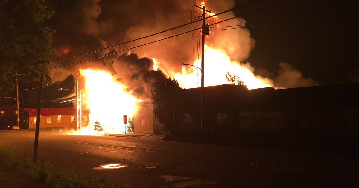 UPDATED: Cause indeterminate in blaze which destroyed Closson Lumber w ...