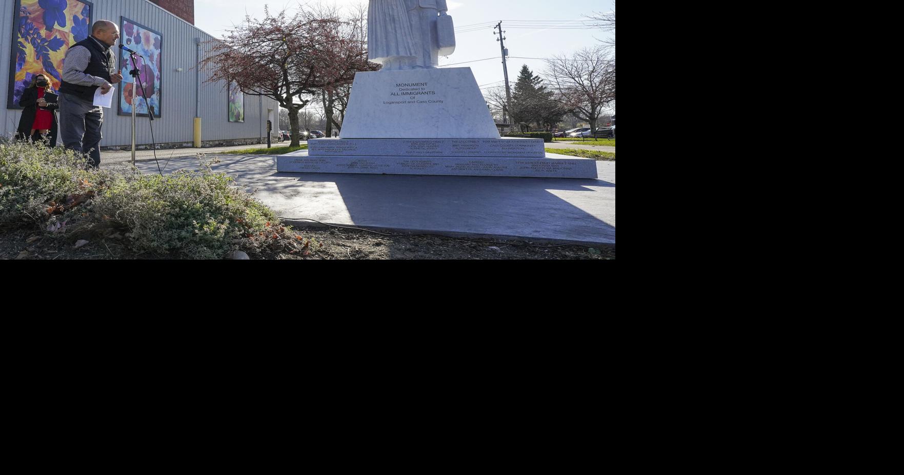 In their honor: Statue of immigrants a symbol of freedom | Local News ...