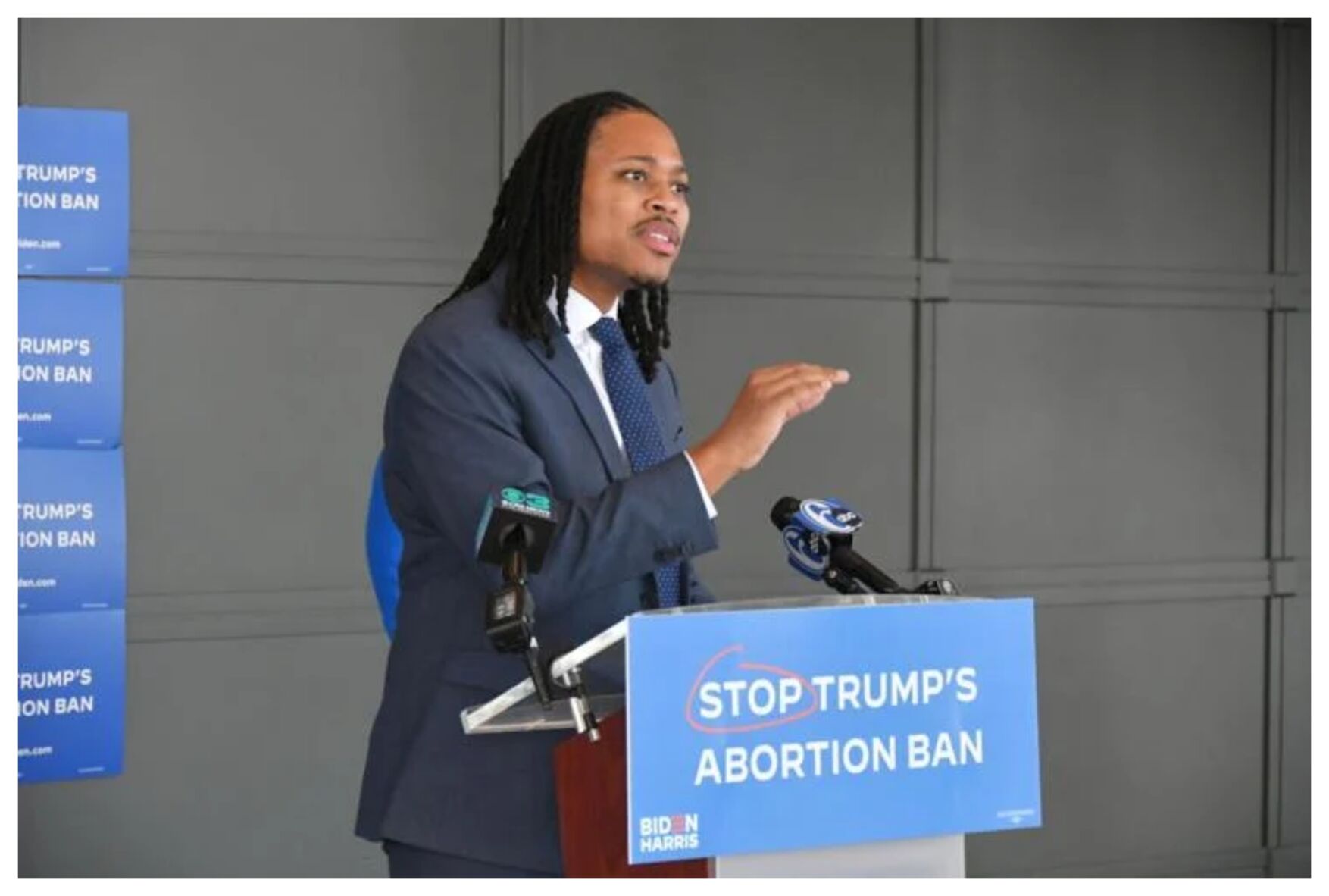 Malcolm Kenyatta sounds off on federal removal of memorial honoring victims of gun violence ...