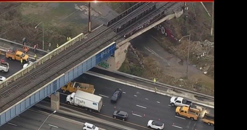 Major interstate highway shut down in Philadelphia after truck hits ...