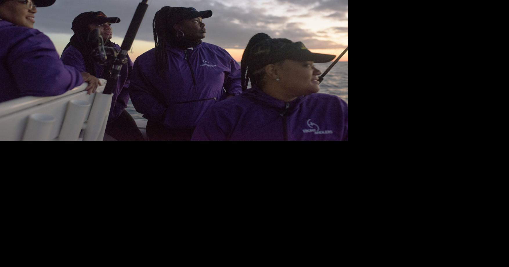 Meet the Ebony Anglers, five Black women catching fish and stares ...