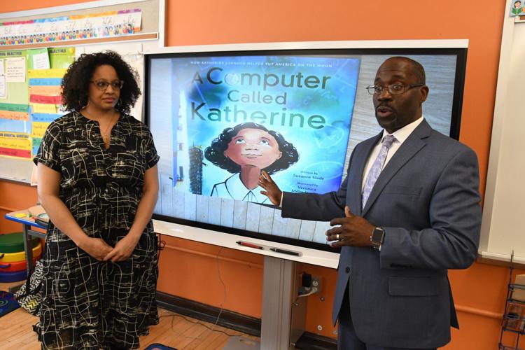 'A Computer Called Katherine' illustrator reads to students | Local ...