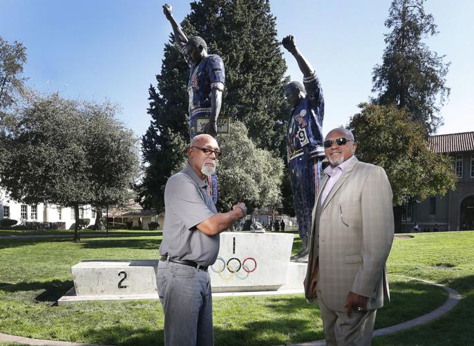 On Oct. 16, 1968, Tommie Smith and John Carlos protested at the 1968 ...