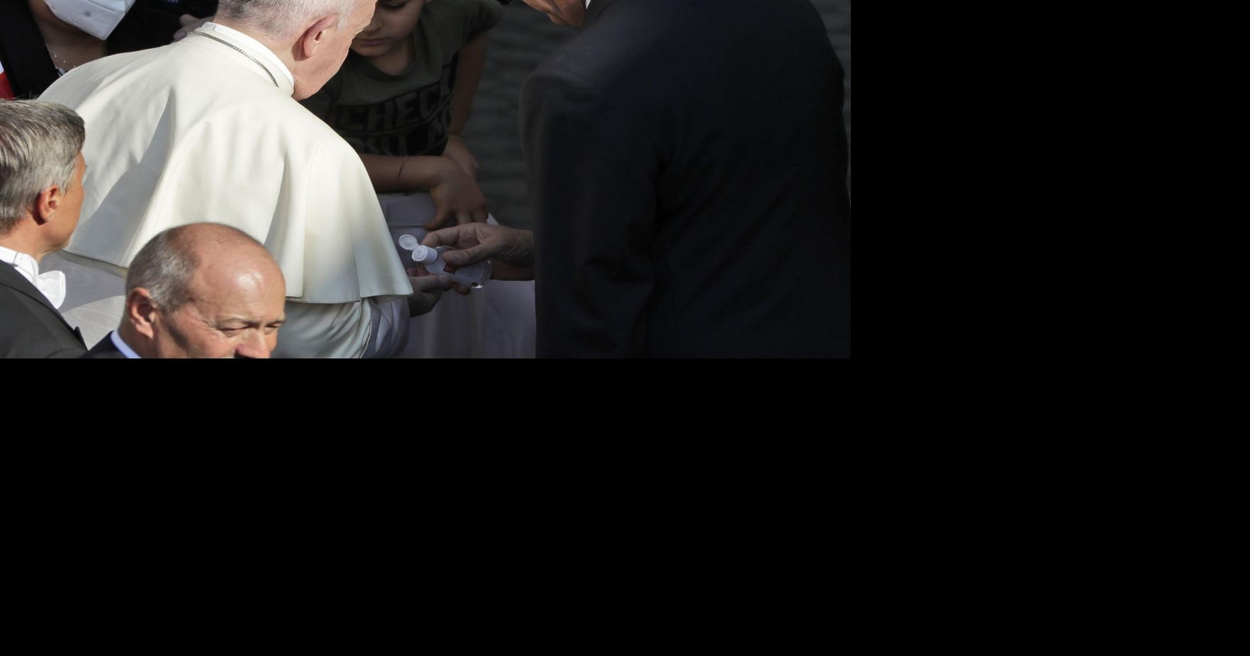 Pope uses mask, sanitizer as he appeals for public health | Religion ...