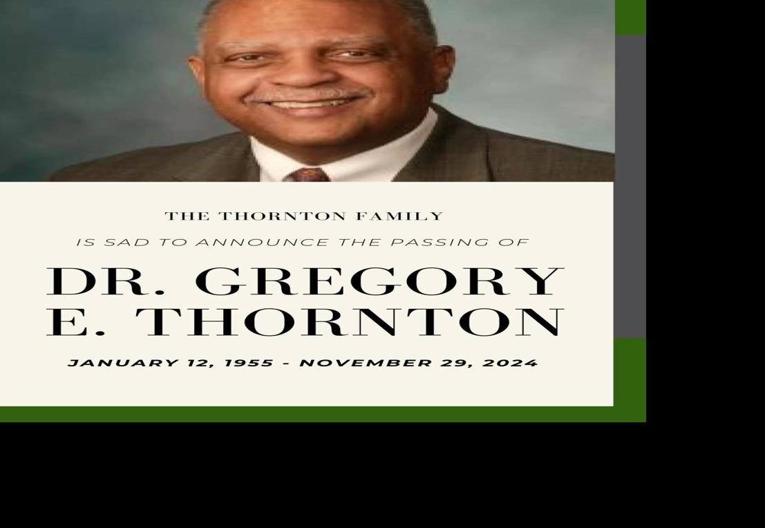 Gregory Thornton, former city chief academic officer, dies at 69 ...