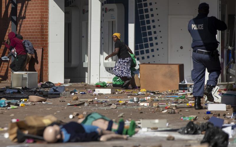 10 dead in South Africa riots over jailing of ex-leader Zuma | News ...