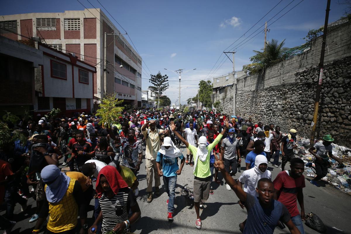 New protest hits Haiti amid demands that president resign | News ...