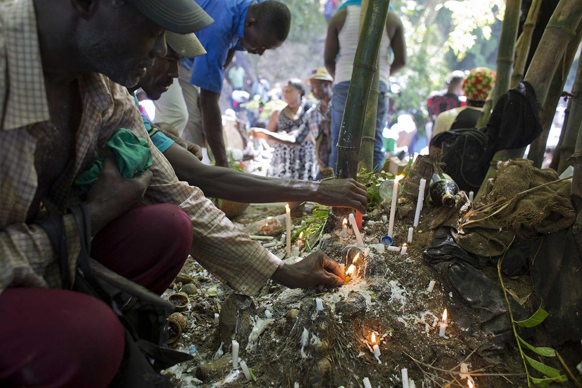 Haitians trek to sacred waterfalls in Voodoo festival | | phillytrib.com