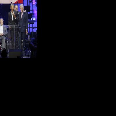 Former presidents call for unity at hurricane aid concert | News ...