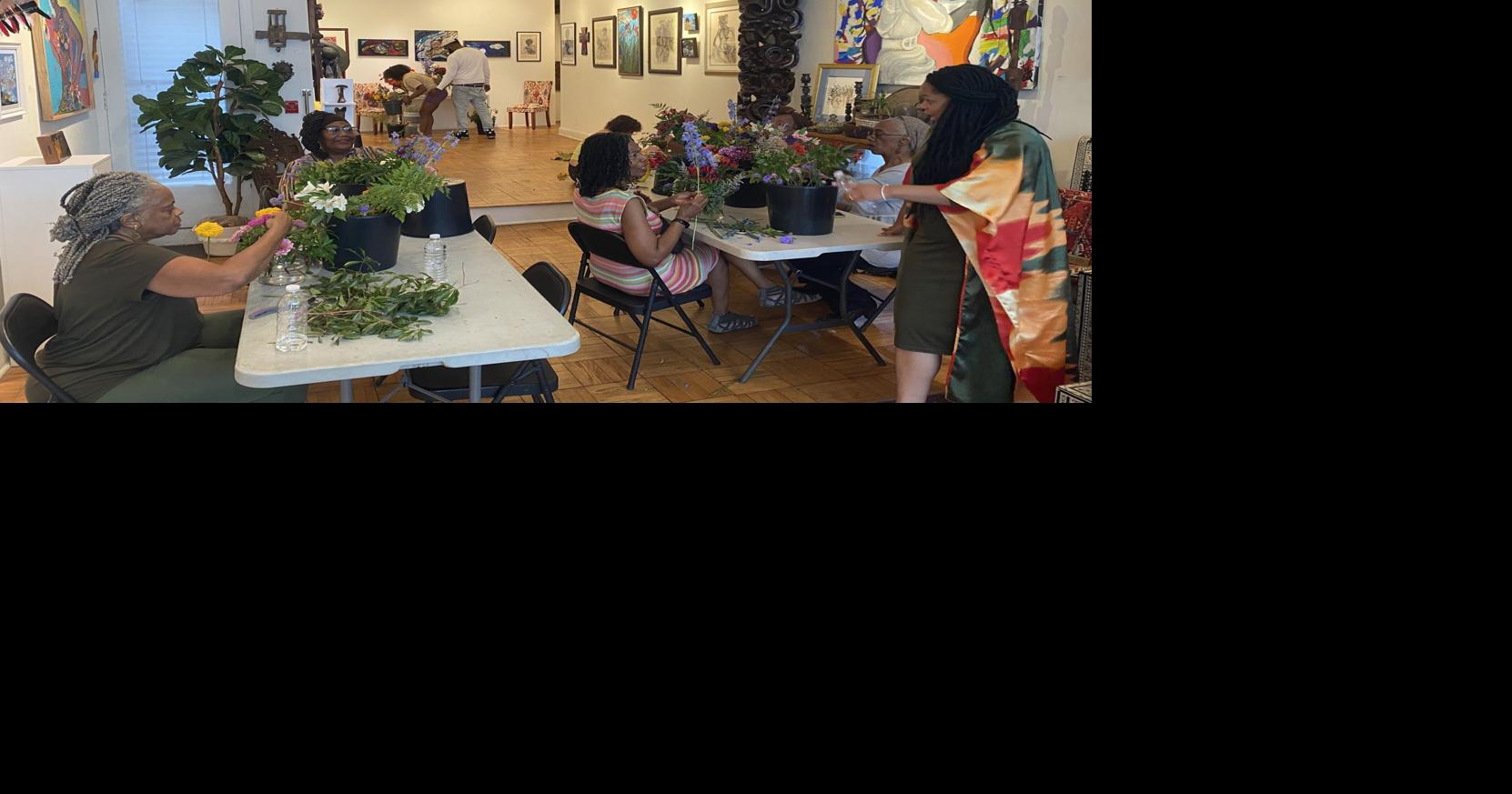 The art of flowers: Isaiah Reese shows floral design as an art form ...