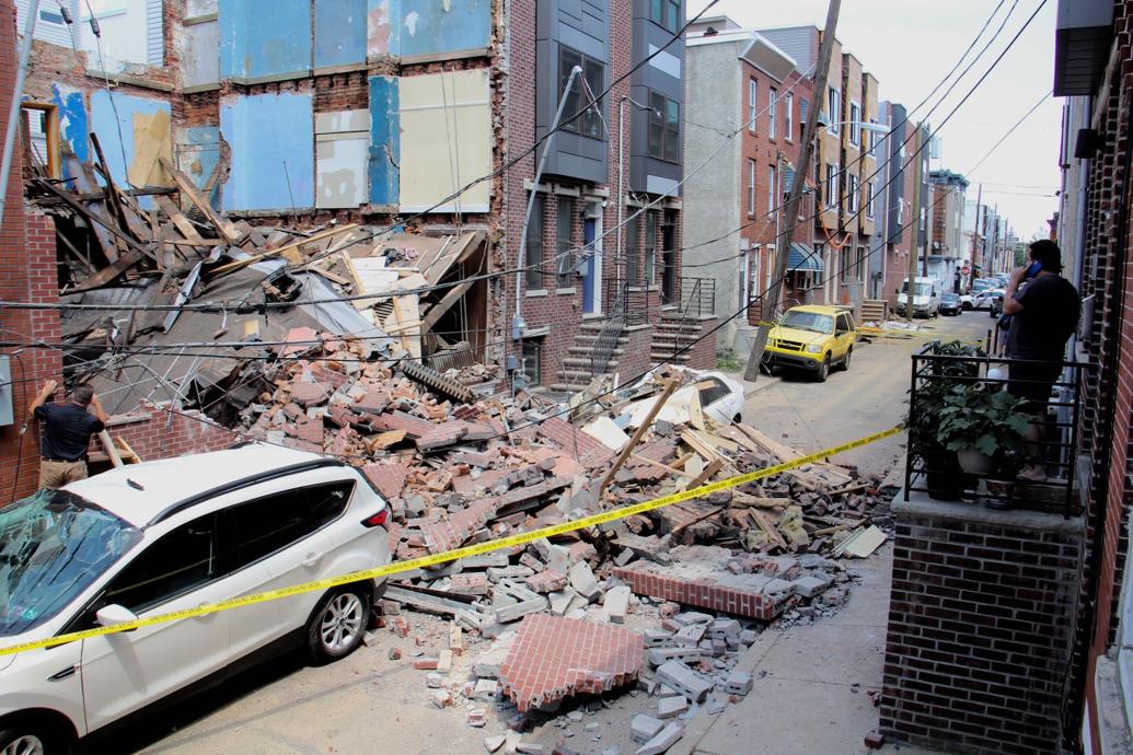 ‘It felt like an earthquake’: South Philly rowhouse collapse crushes ...