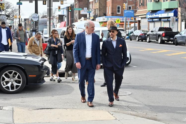Senators Bob Casey and Vincent Hughes tour 52nd Street small businesses ...