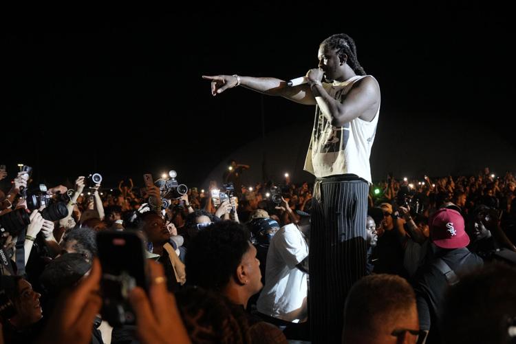 Young Thug performs for the first time since leaving jail, teams with ...