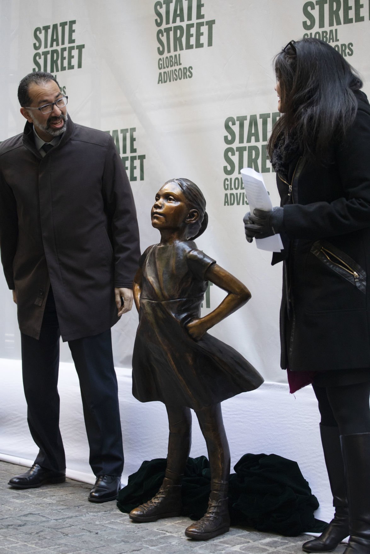 'Fearless Girl' statue gets new permanent home | Lifestyle | phillytrib.com