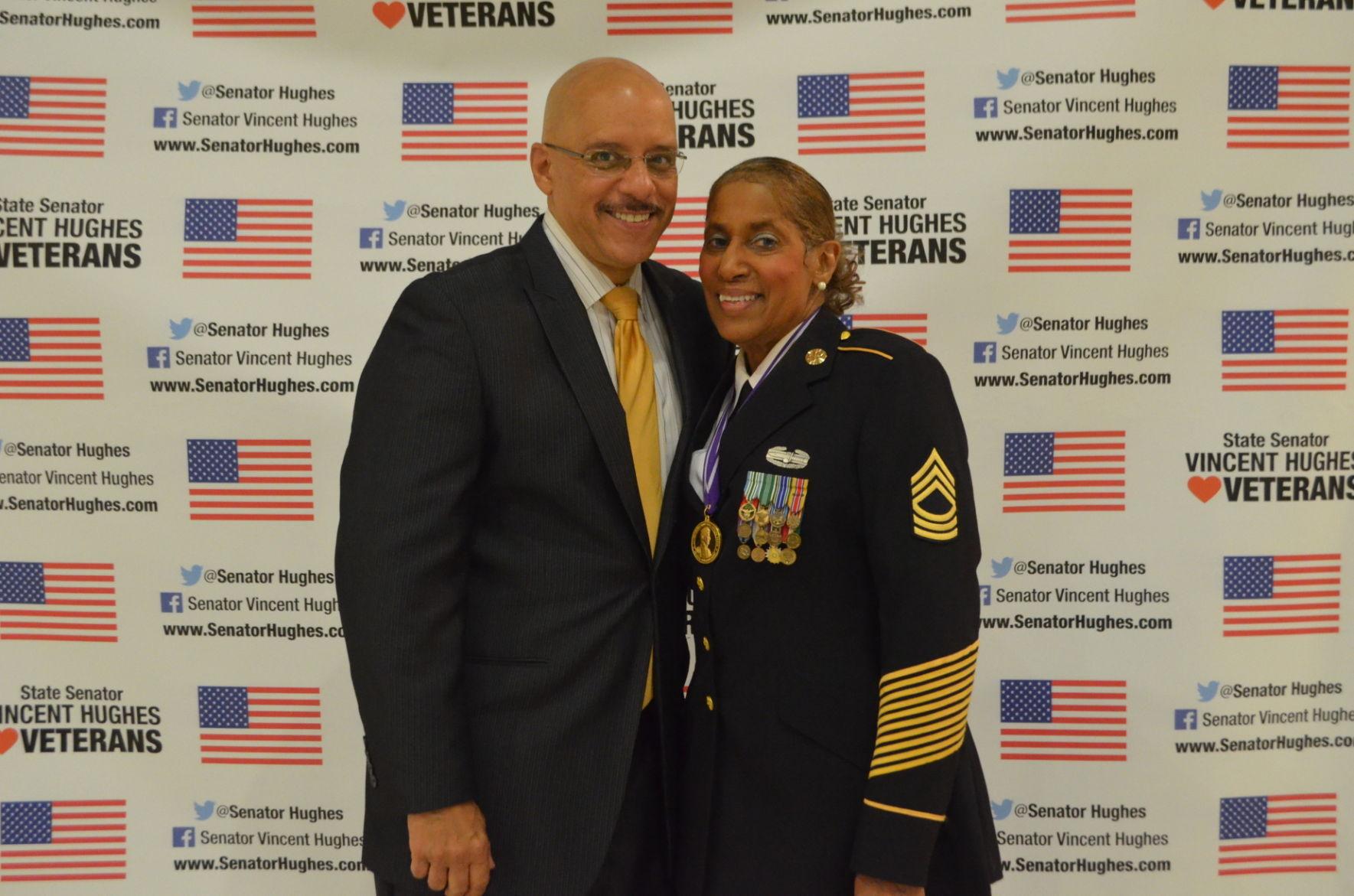 Sen. Vincent Hughes honors Black women veterans | State & Region ...