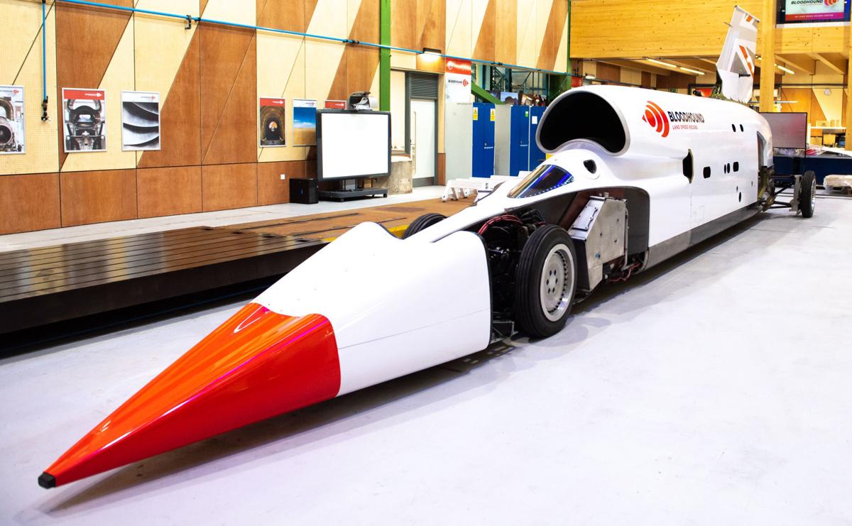 Supersonic car aims to break land speed record in South Africa ...