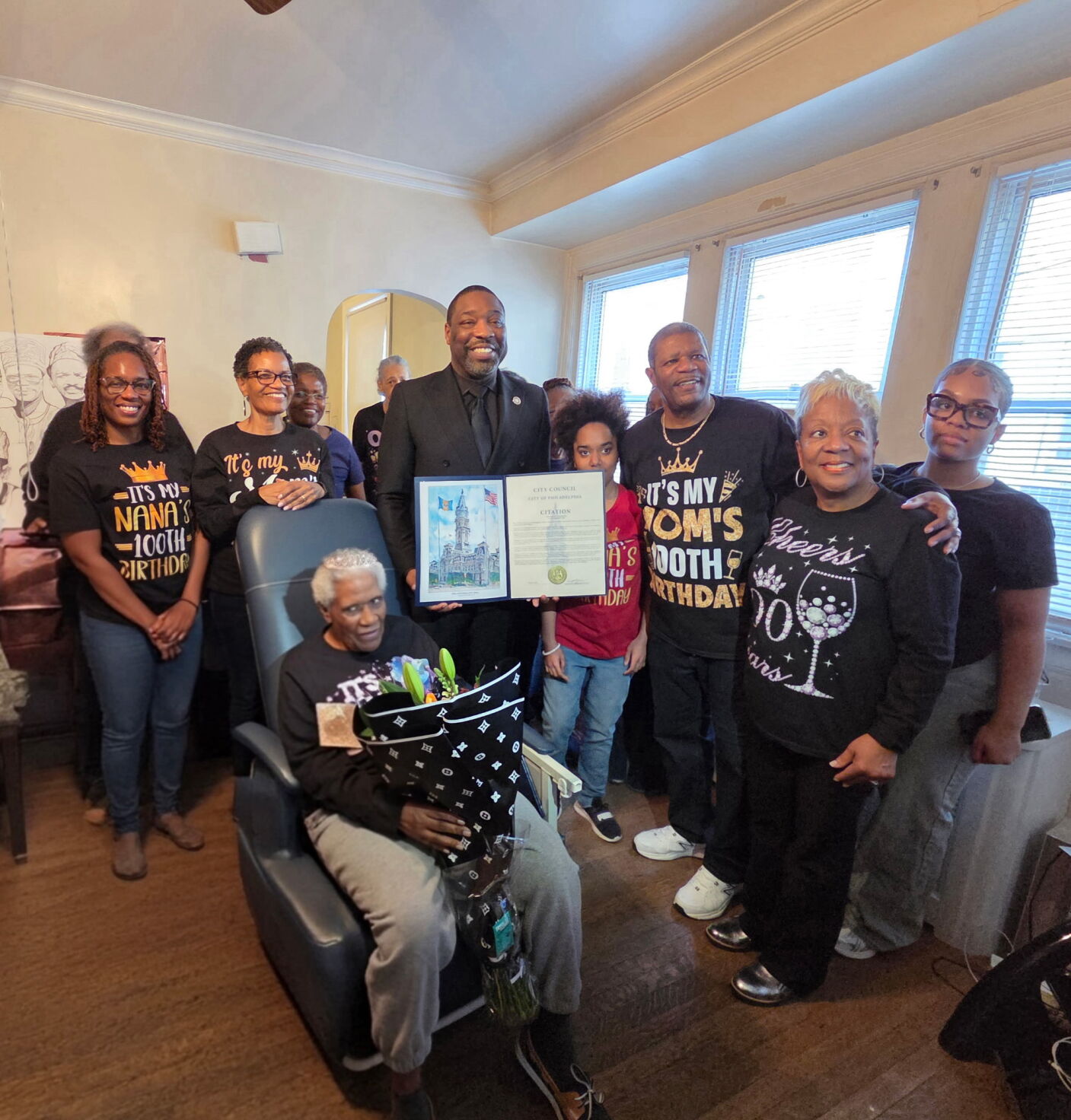 Philadelphia City Council honors Carrie Thompson Wright’s 100th ...