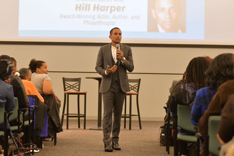Actor Hill Harper speaks about community involvement | News ...