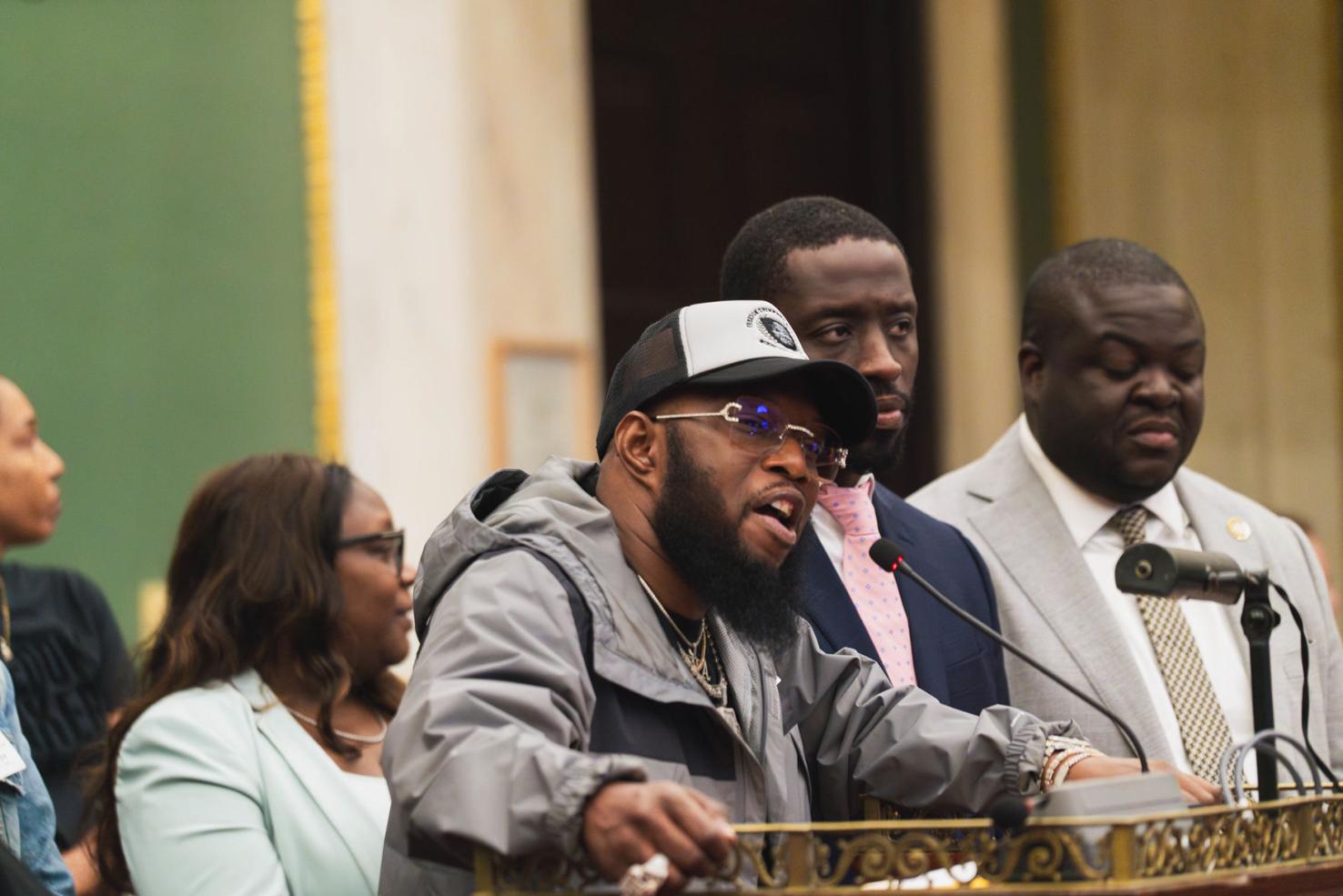 Rapper Philadelphia Freeway honored at council with his day | Local ...