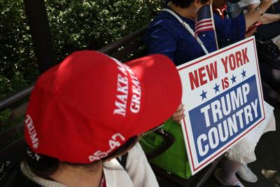 Trump holds campaign rally in the Bronx as he seeks to make inroads ...