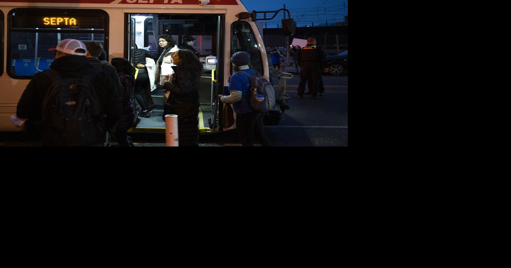 Sick child treated after migrant bus arrives in Philadelphia | Local ...