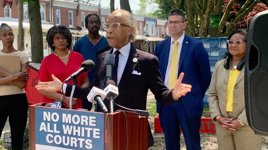 Rev. Al Sharpton joins Wilmington protest calling for Delaware court ...