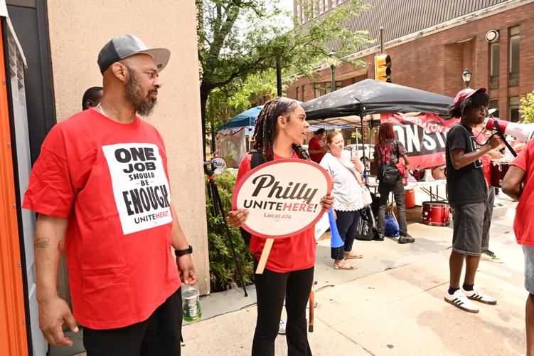 Sheraton workers walk off jobs, with visitors in Philadelphia for World ...