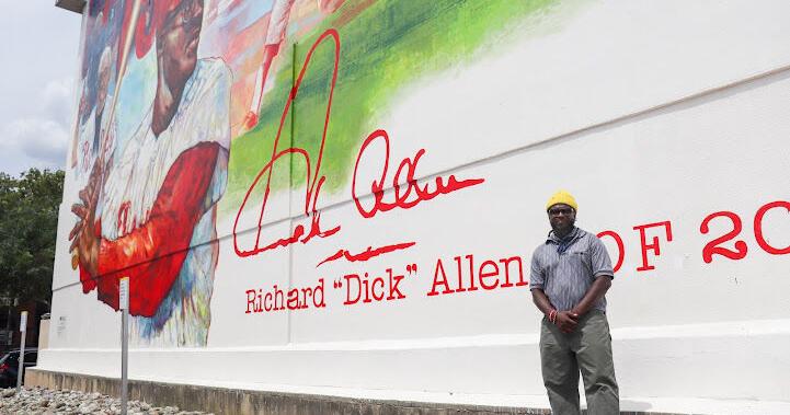 Mural in South Philly honors Phillies legend Dick Allen after Hall of ...