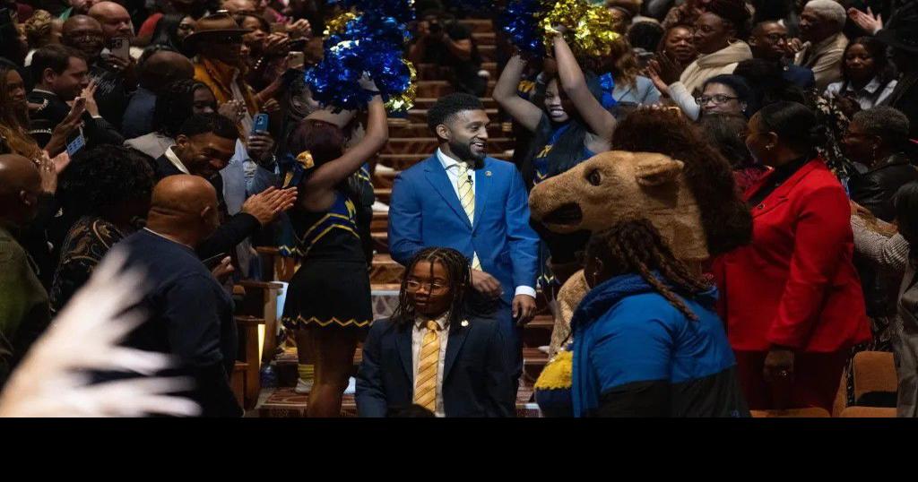 Baltimore Mayor M. Brandon Scott sworn in for a second term ...