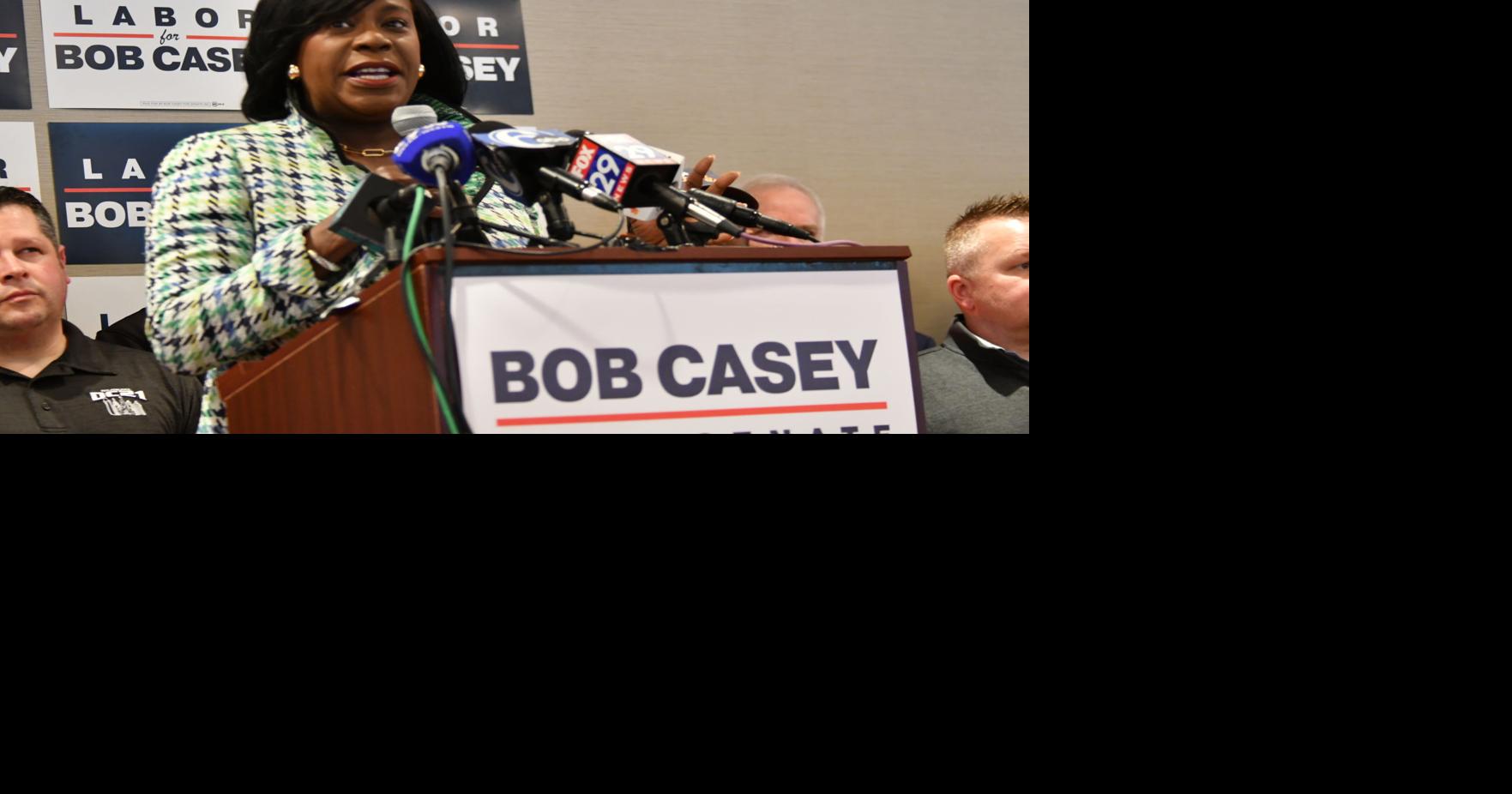 Casey builds re-election case in campaign speech | Local News ...