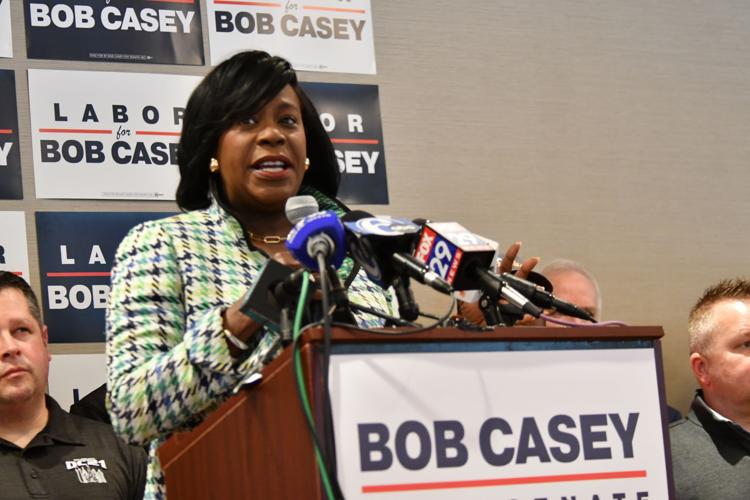 Casey builds re-election case in campaign speech | Local News ...