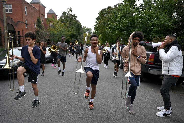 A broke marching band parades on Capitol Hill to practice. Magic ensues ...