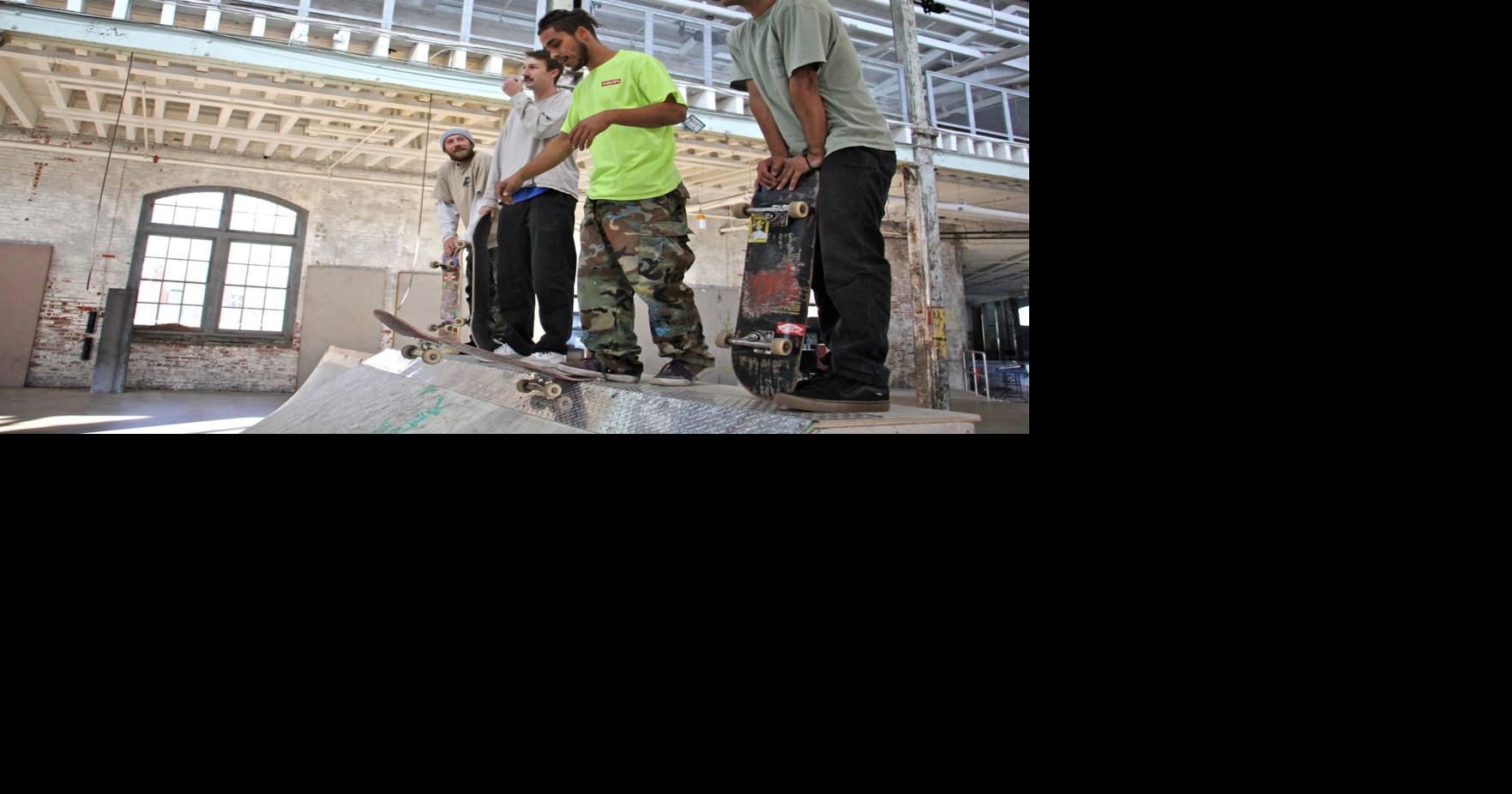 Trenton’s historic Roebling building now holds an indoor winter ...