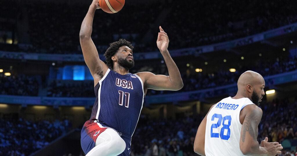 Joel Embiid hears the booing from the French fans. And he's embraced it ...
