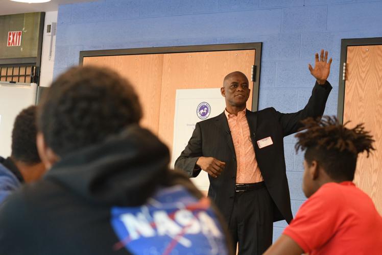 Mountain-climbing entrepreneur encourages Strawberry Mansion students ...