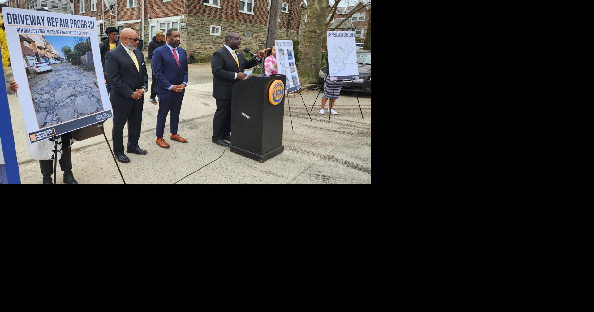 Philly's City Council president restarts driveway repair program ...