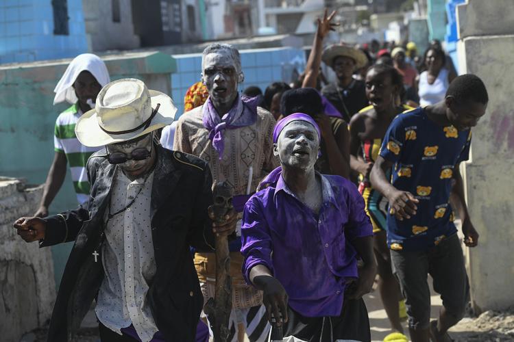 Haitian revelers honor the dead in Vodou festival | Religion ...