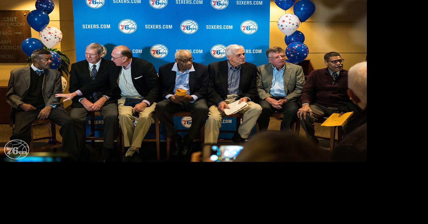 1966-67 NBA championship team honored by 76ers | Sports | phillytrib.com