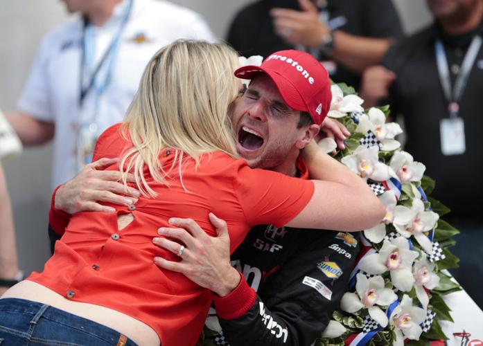 Indy 500 festival queen takes victory splash with driver | Lifestyle ...