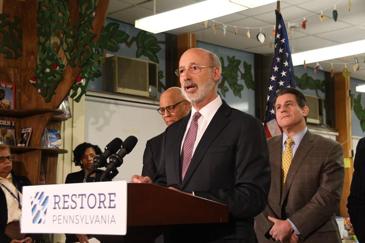 Gov. Wolf pushes for Restore Pennsylvania; improving Philadelphia ...