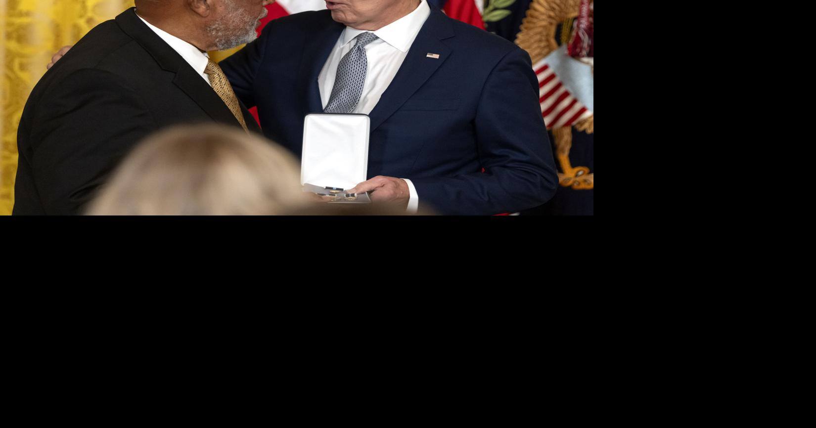 Joe Biden and Bennie Thompson | | phillytrib.com