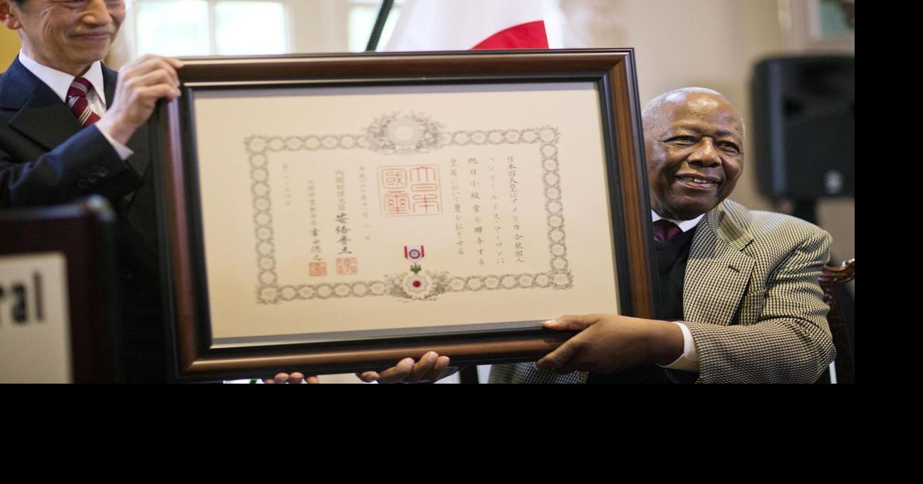 Japan honors Hank Aaron with Order of the Rising Sun | | phillytrib.com