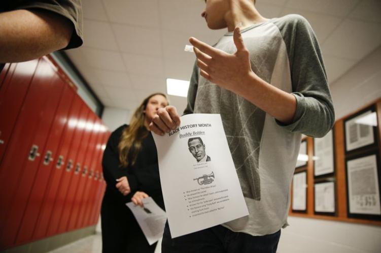 Project brings Black History Month to life for students | State ...