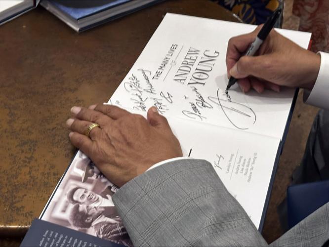 Andrew Young returns to south Georgia city where he first became pastor ...