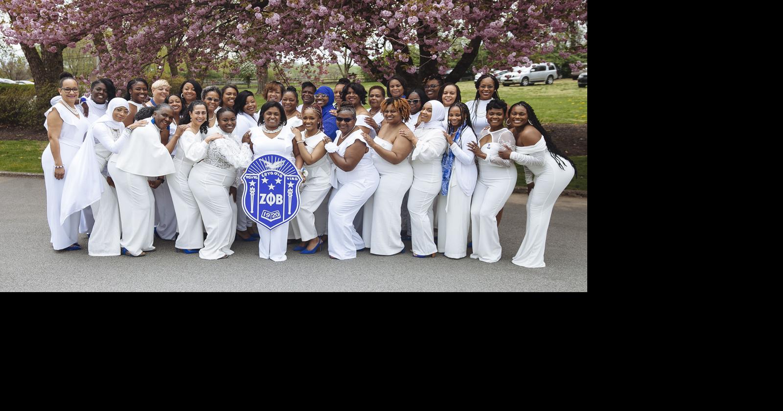 The ladies of Zeta Phi Beta host annual Blue Revue luncheon | Out and ...