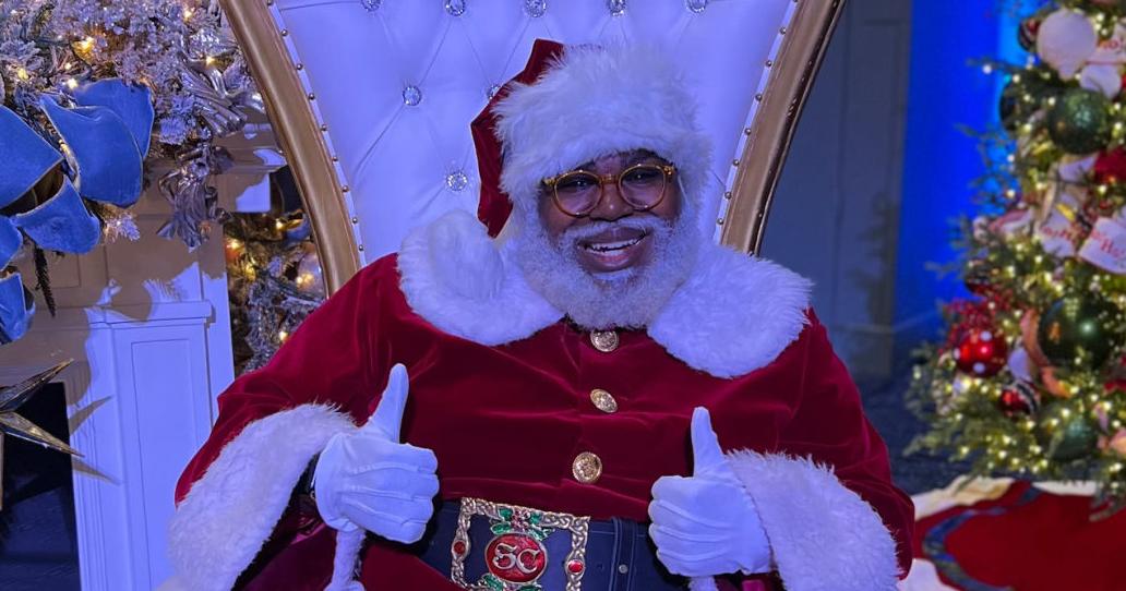 Harassed for the Black Santa on his lawn, now he is Santa | Television ...
