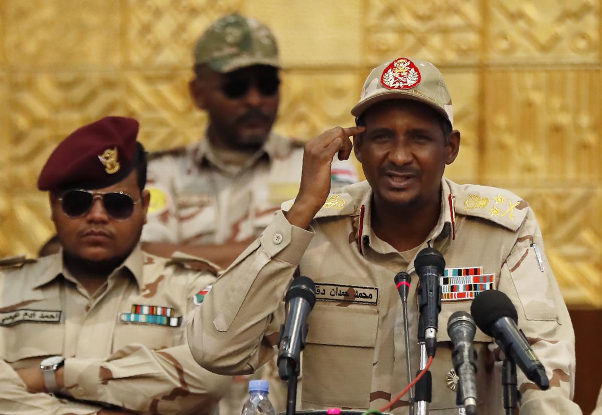 Sudan military leader says crackdown perpetrators of crackdown ID'd ...