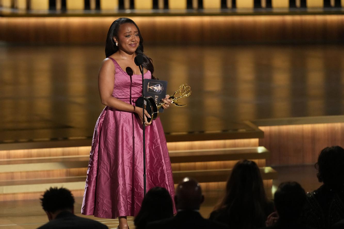 Quinta Brunson and actors from 'The Bear' snag wins at long-delayed ...