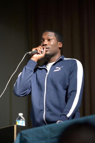 MeeK Mill visits Universal Vare Charter School | Entertainment ...
